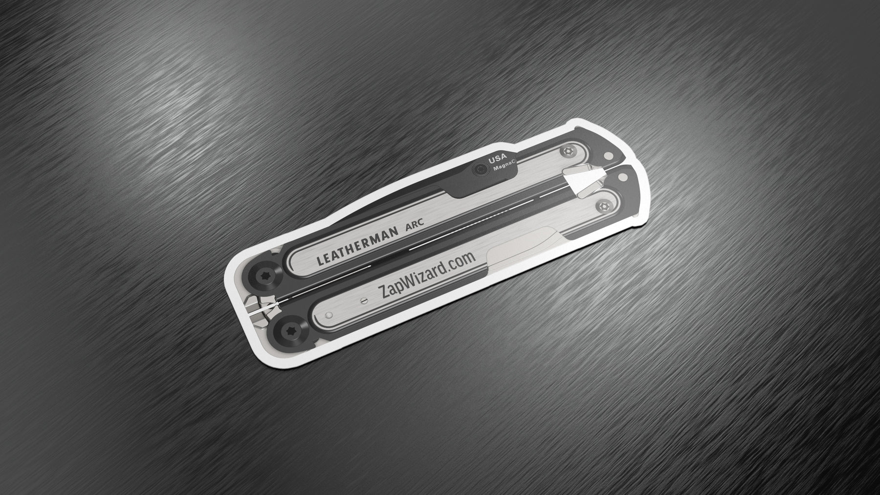 Sticker, Leatherman ARC – ZapWizard Design