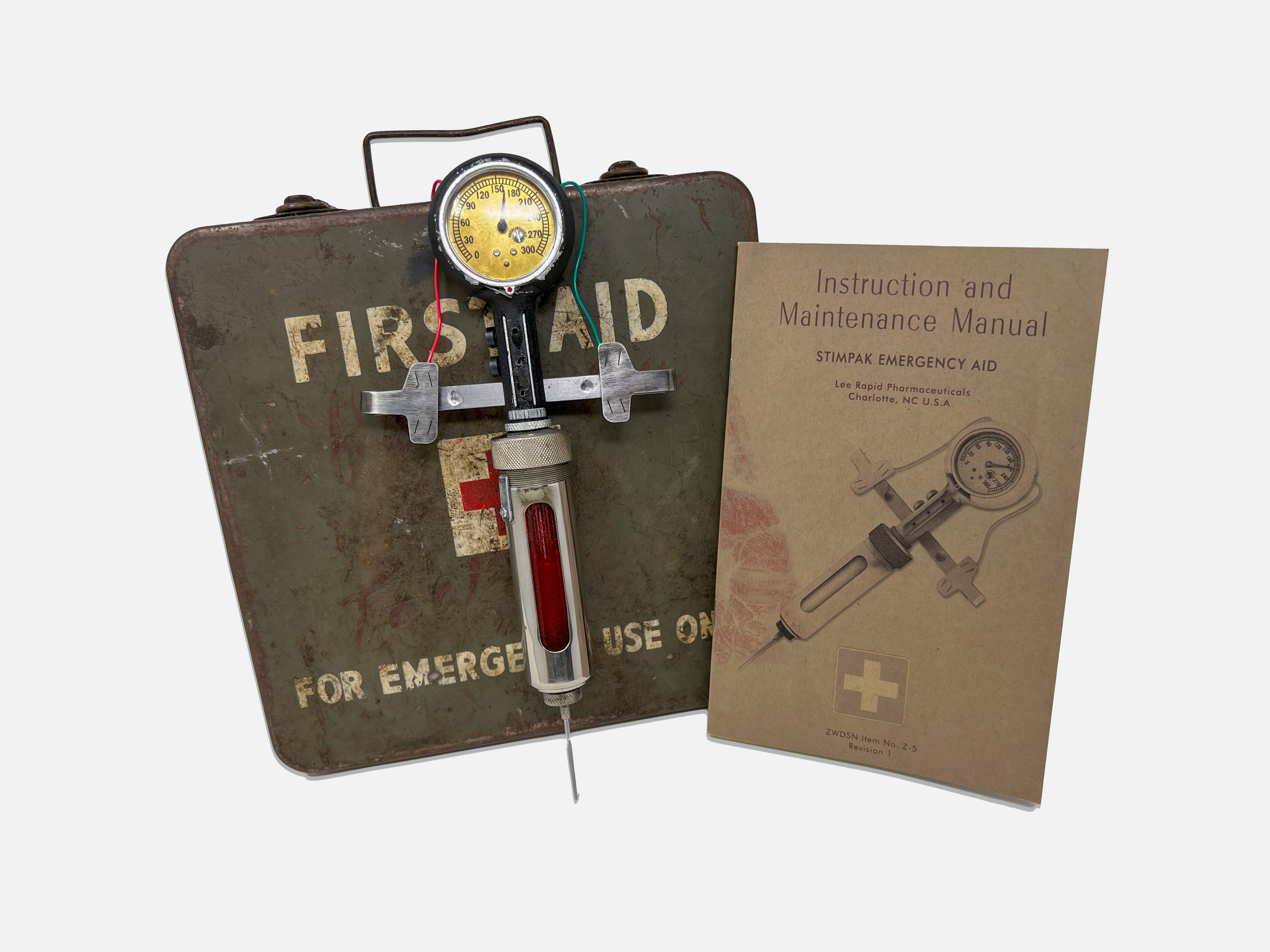 Fallout Stimpak Manual And Cad Files Zapwizard Design
