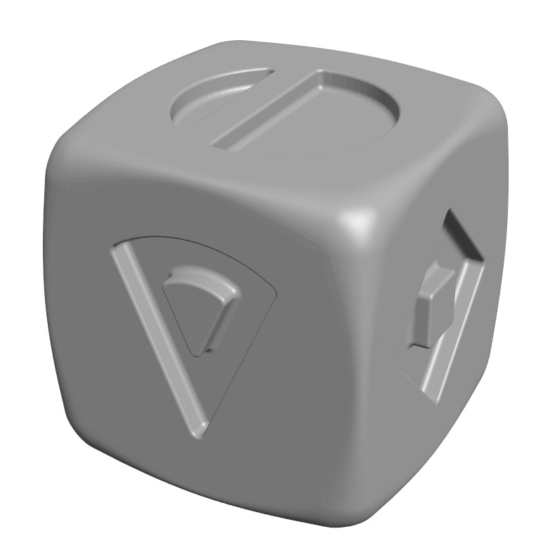 Print your own: Smuggler's Lucky Sabacc Dice, Han Solo – ZapWizard Design